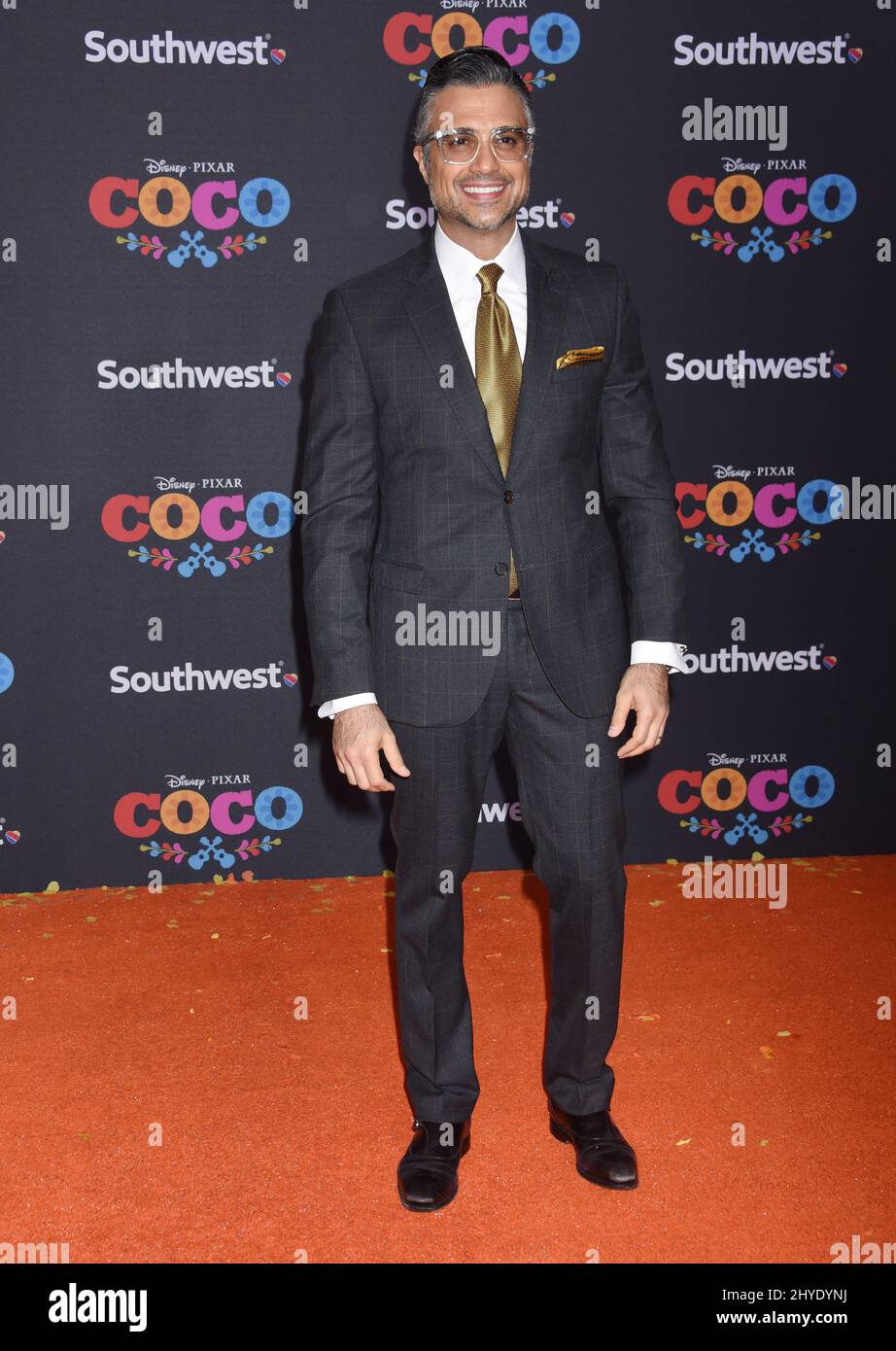 Jaime Camil attending the premiere of Coco in West Hollywood ...