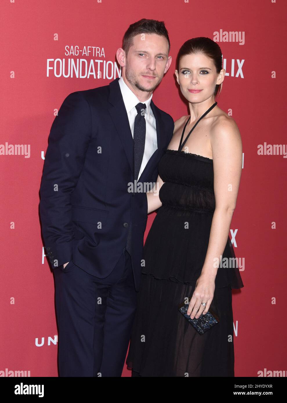 Jamie Bell and Kate Mara attending the SAG-AFTRA Foundation's 2nd ...