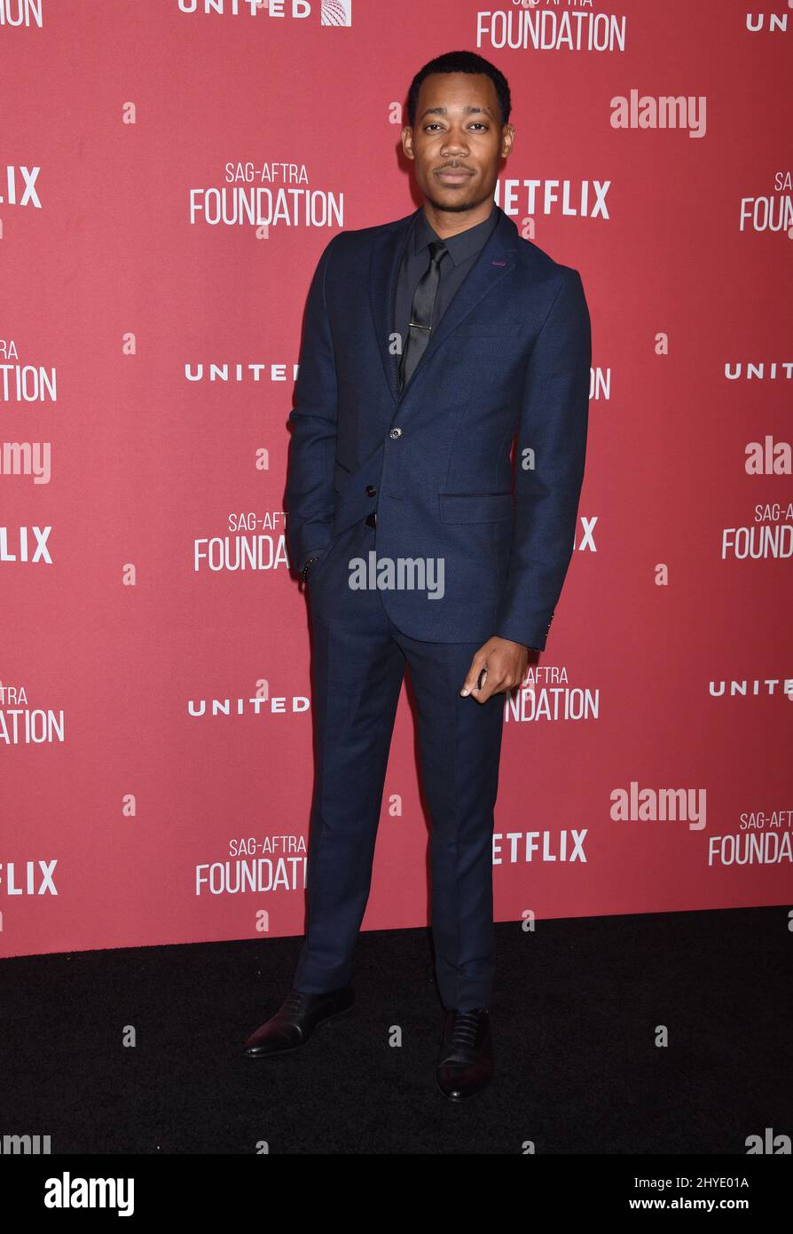Tyler James Williams attending the SAG-AFTRA Foundation's 2nd Patron of ...