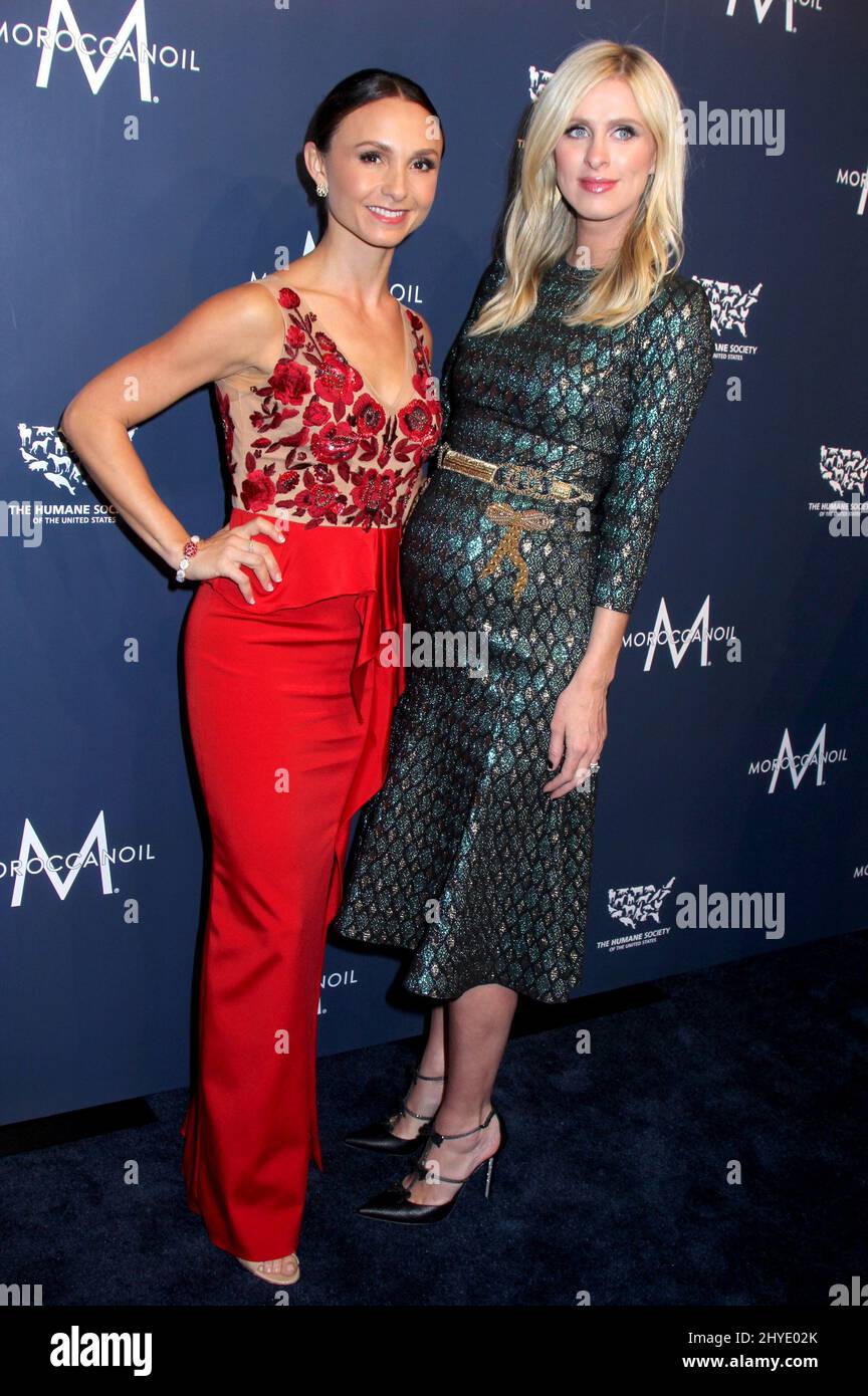 Georgina Bloomberg & Nicky Hilton Rothschild attending The Humane ...