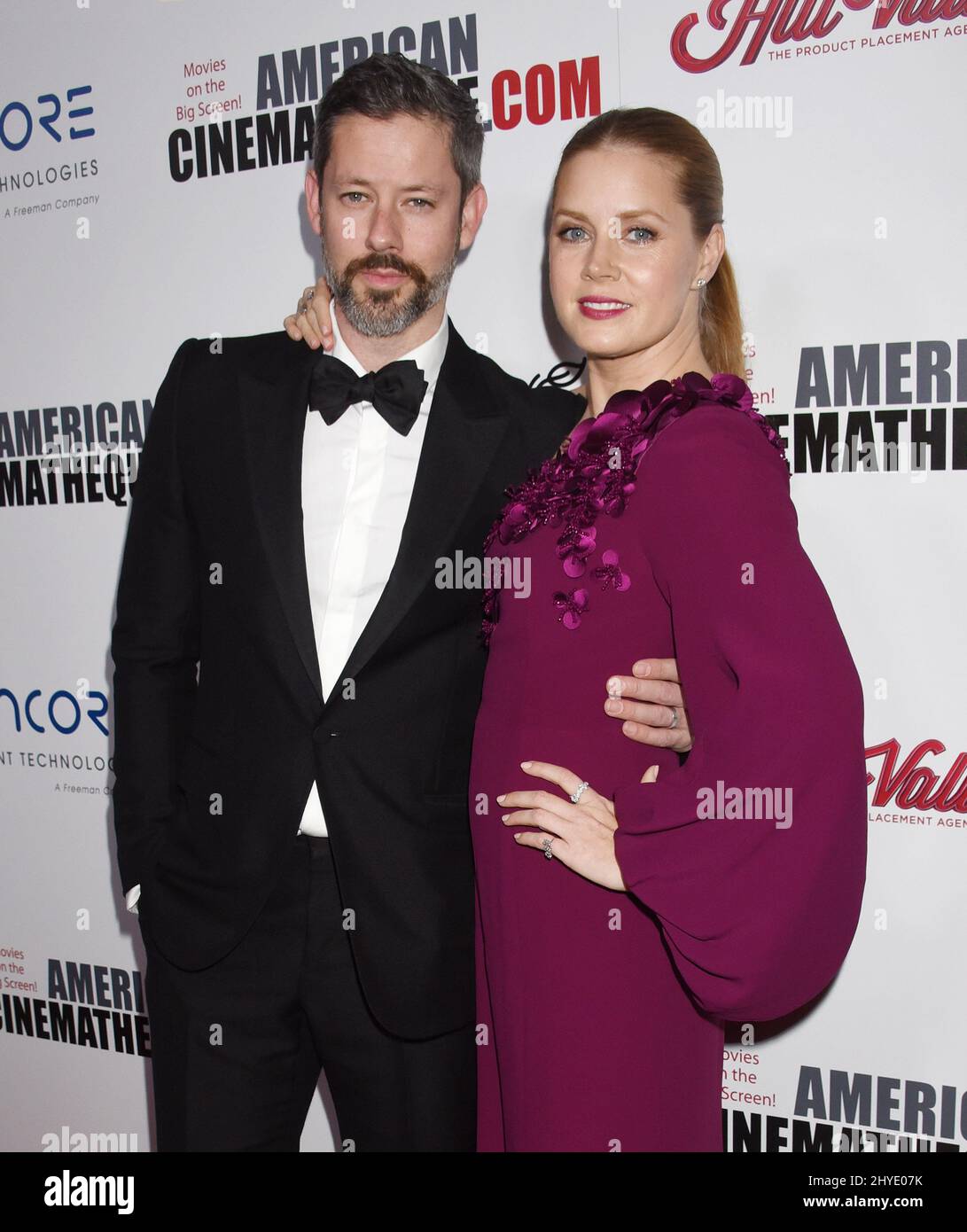 Amy Adams and Darren Le Gallo attending American Cinematheque's 2017 ...