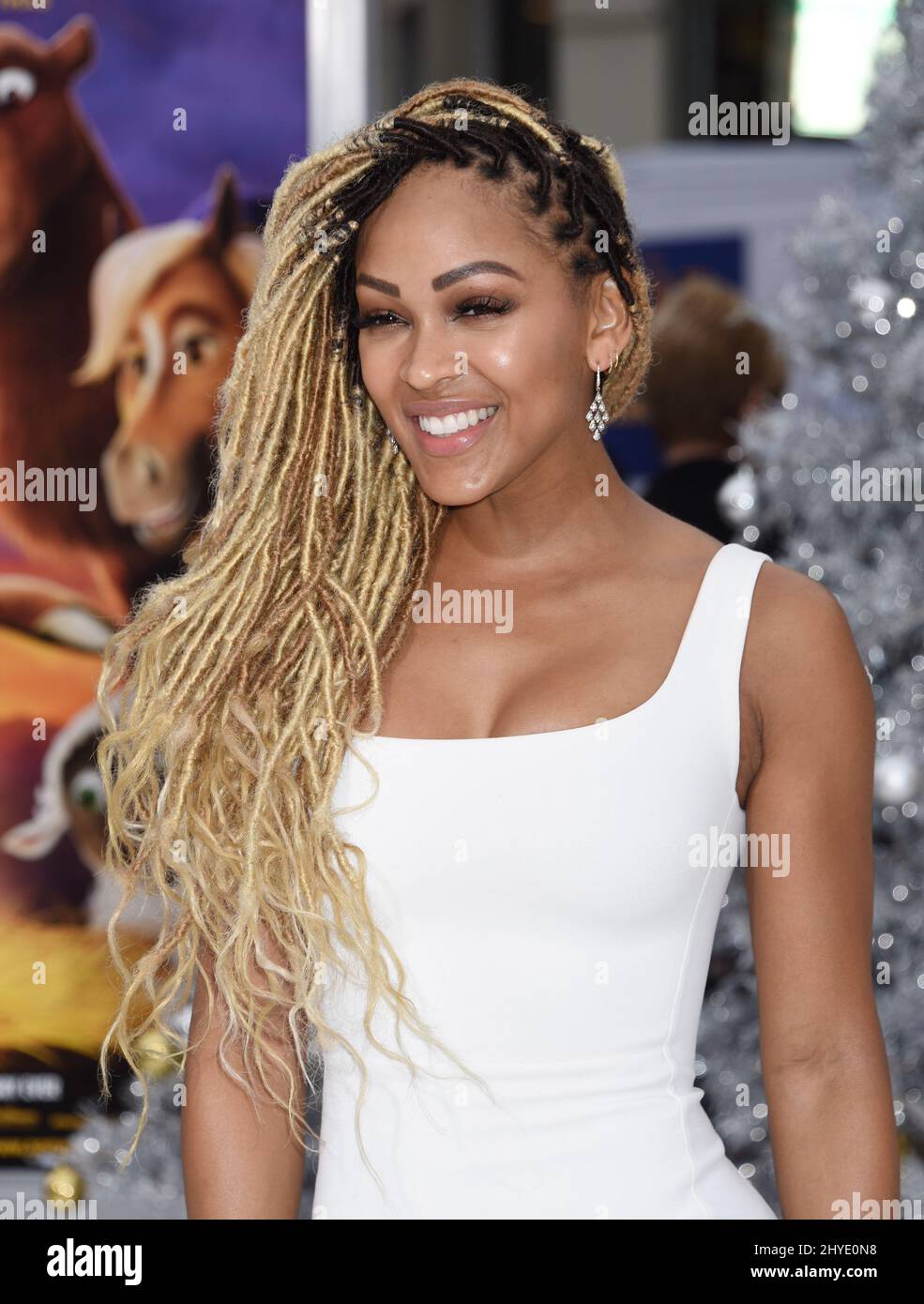 Meagan Good attending the world premiere of The Star, in Los Angeles ...