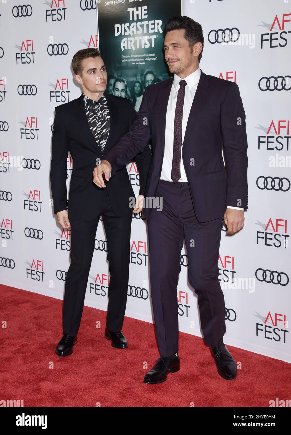 Dave Franco and James Franco attending the Centerpiece Gala ...
