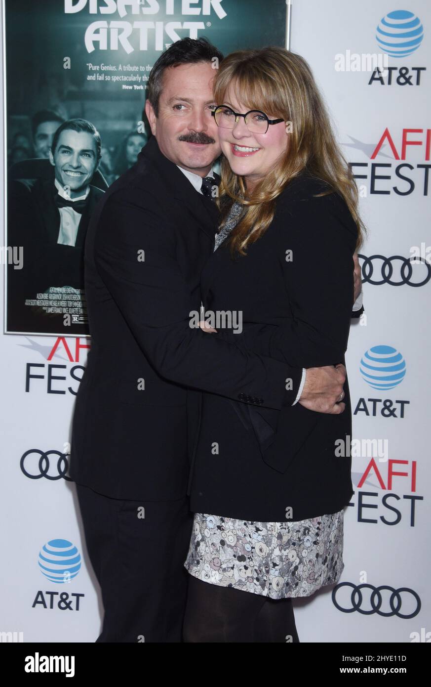 Thomas Lennon and Jenny Robertson attending the Centerpiece Gala ...
