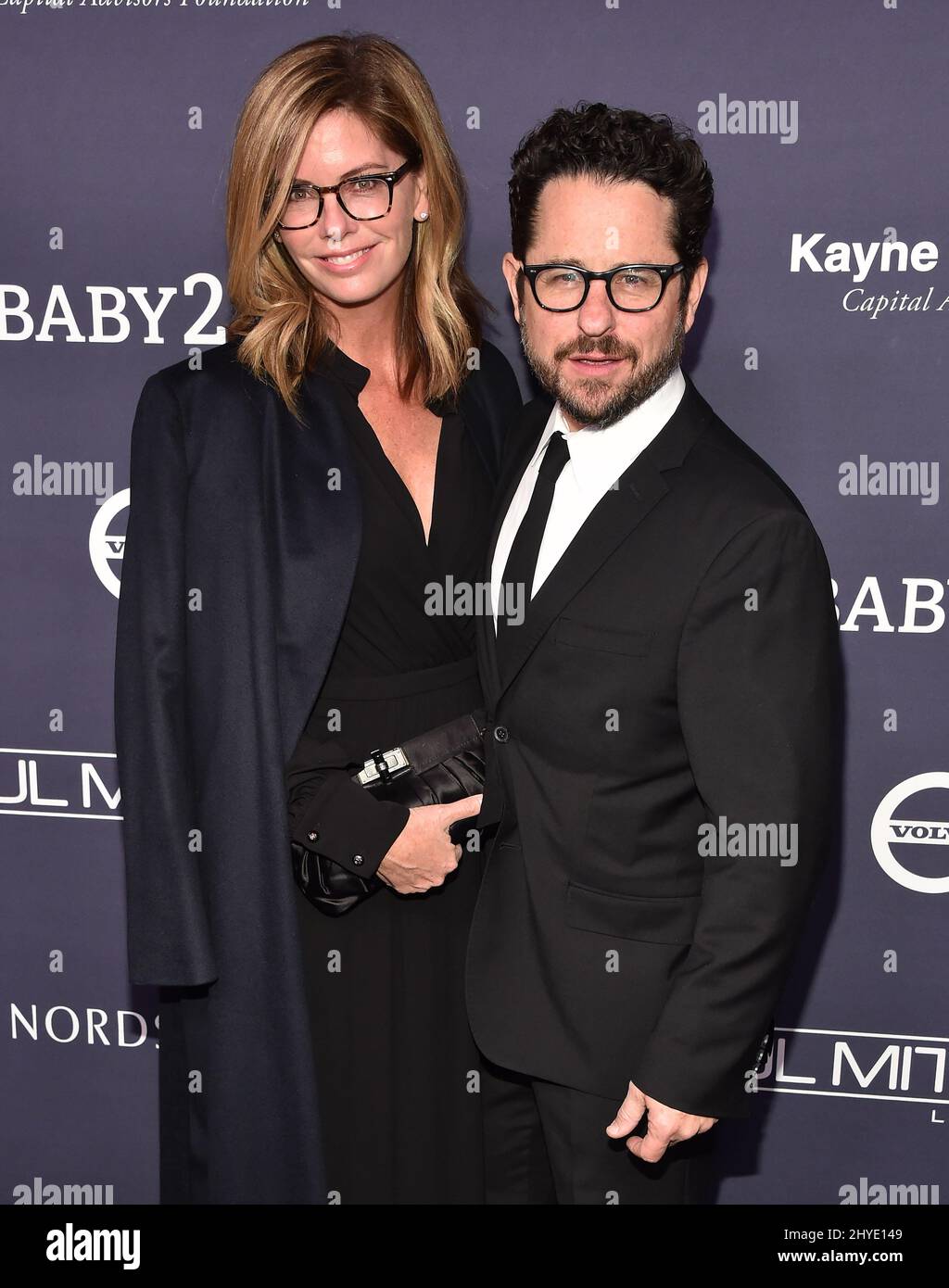 J.J. Abrams and Katie McGrath attending the Baby2Baby Gala in Culver ...