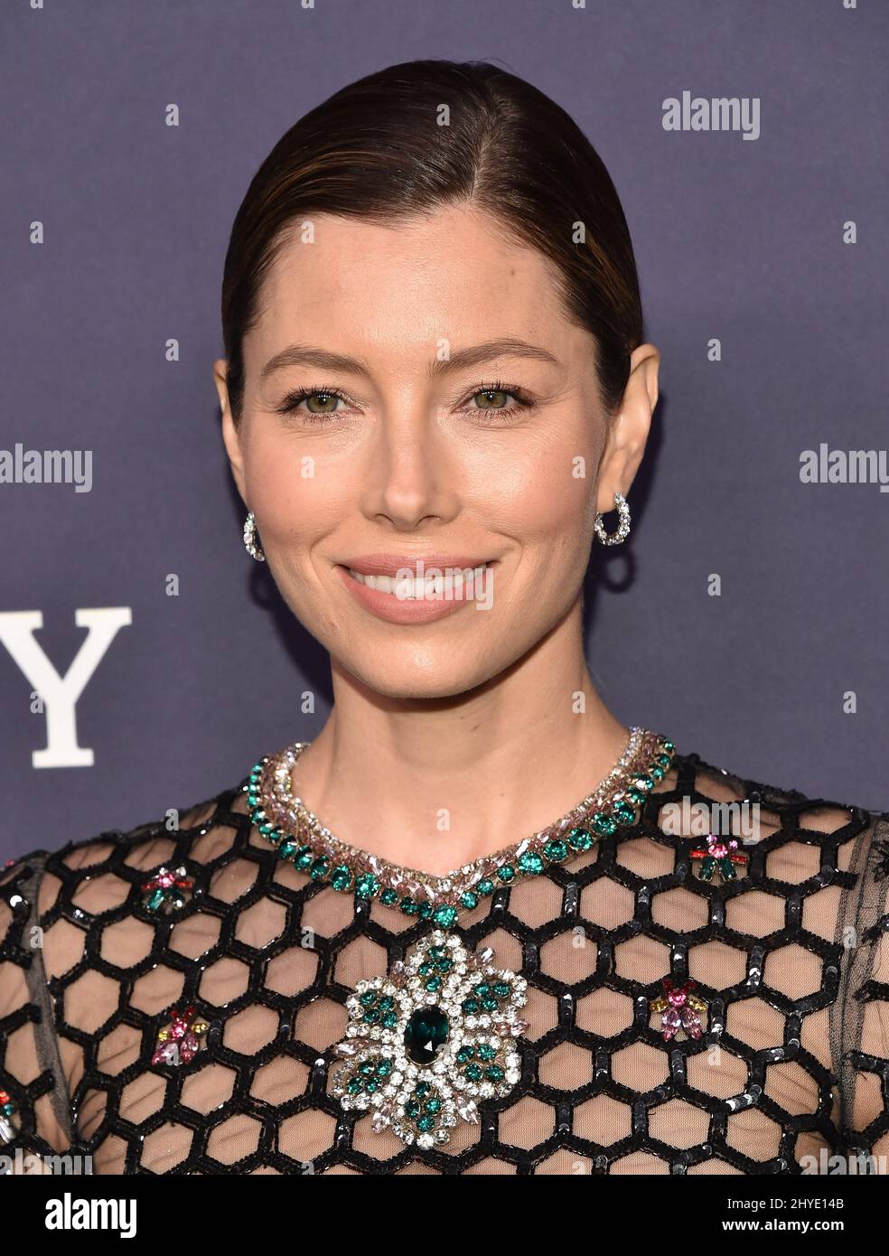 Jessica Biel attending the Baby2Baby Gala in Culver City, California ...