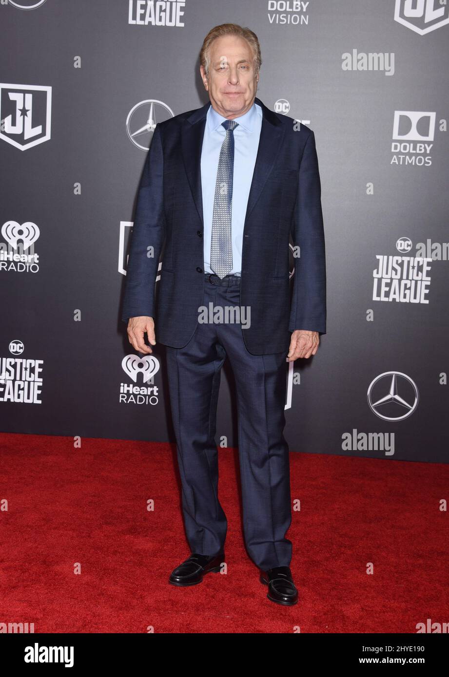 Charles Roven attending the world premiere of Justice League held at ...
