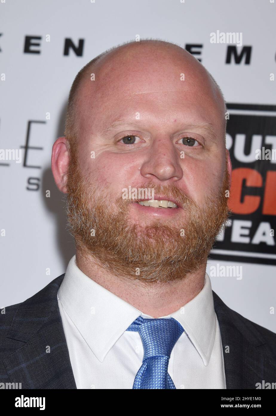 Chris Fogleman attending the premiere of Broken Memories in Los Angeles ...