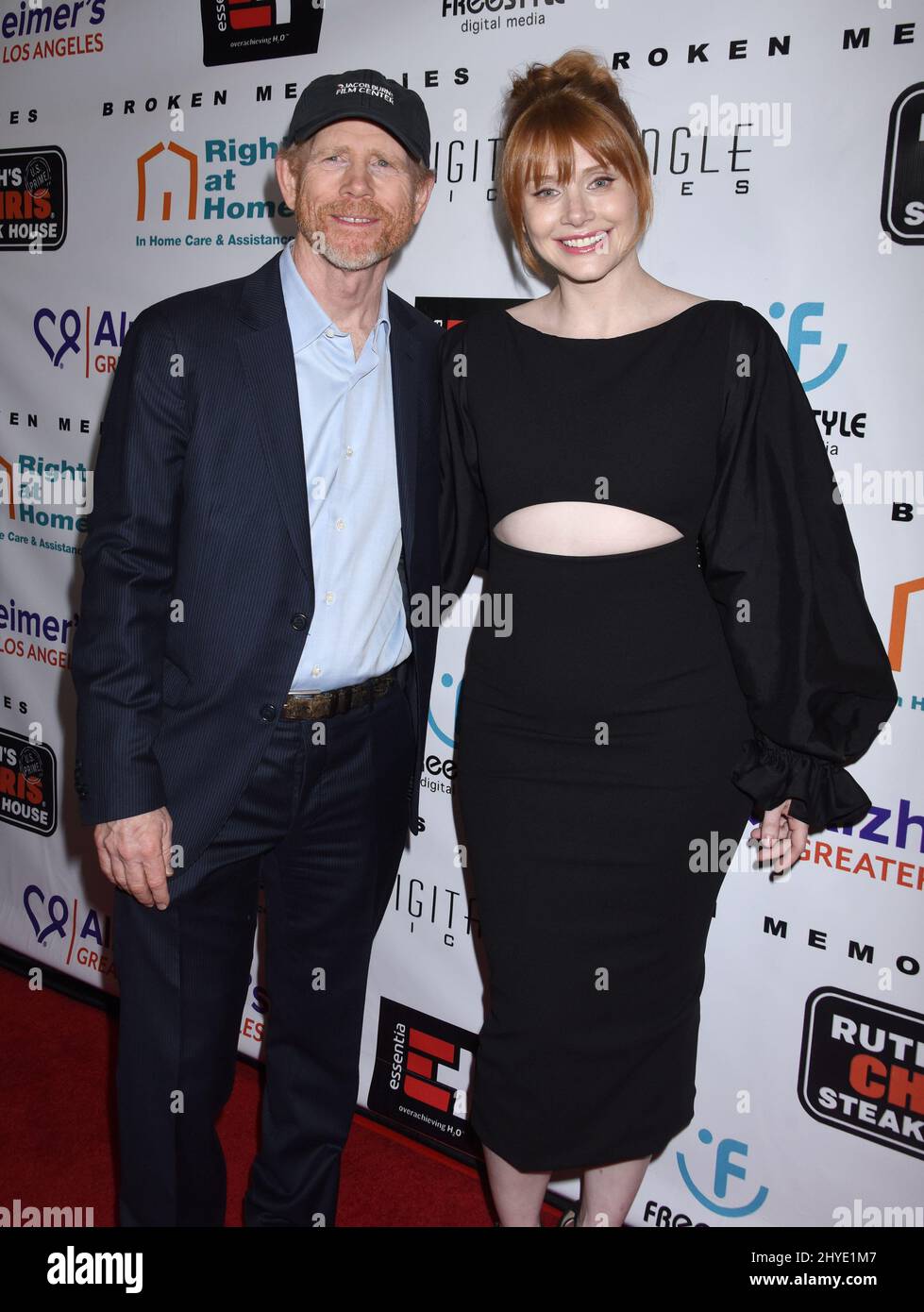 Ron Howard and Bryce Dallas Howard attending the premiere of Broken ... Ron Howard and Bryce Dallas Howard attending the premiere of Broken ...