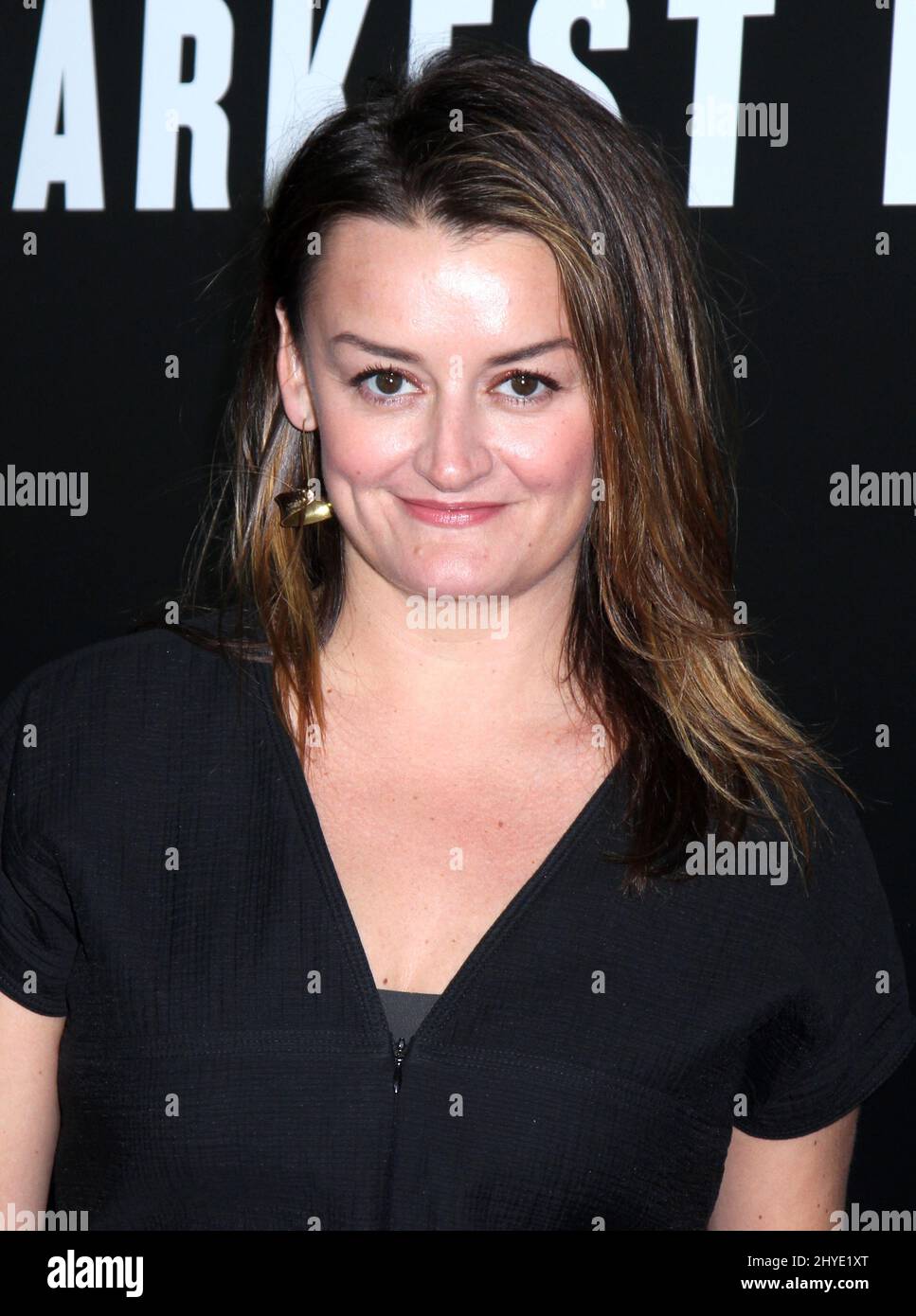 Alison Wright attending the "Darkest Hour" premiere held at The Paris Theatre in New York, USA ...