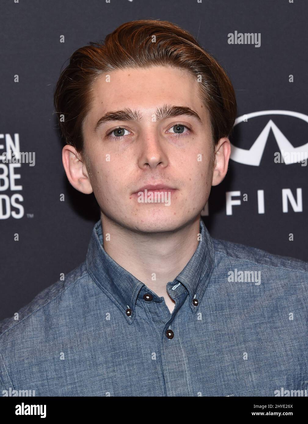 Austin Abrams at the Hollywood Foreign Press Association (HFPA) and ...