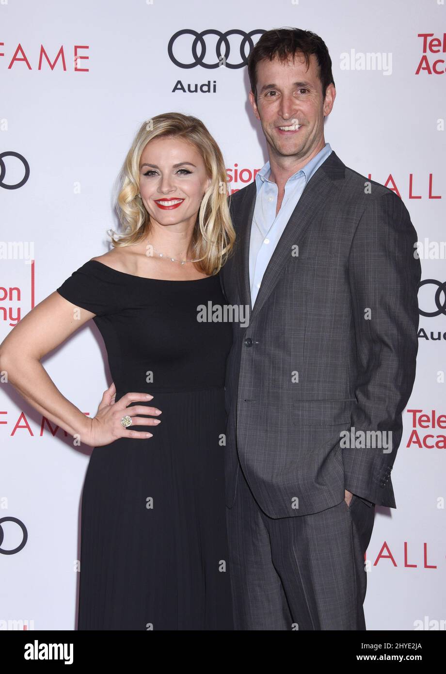 Noah Wyle and Sara Wells at 24th Hall of Fame Ceremony Celebrates ...