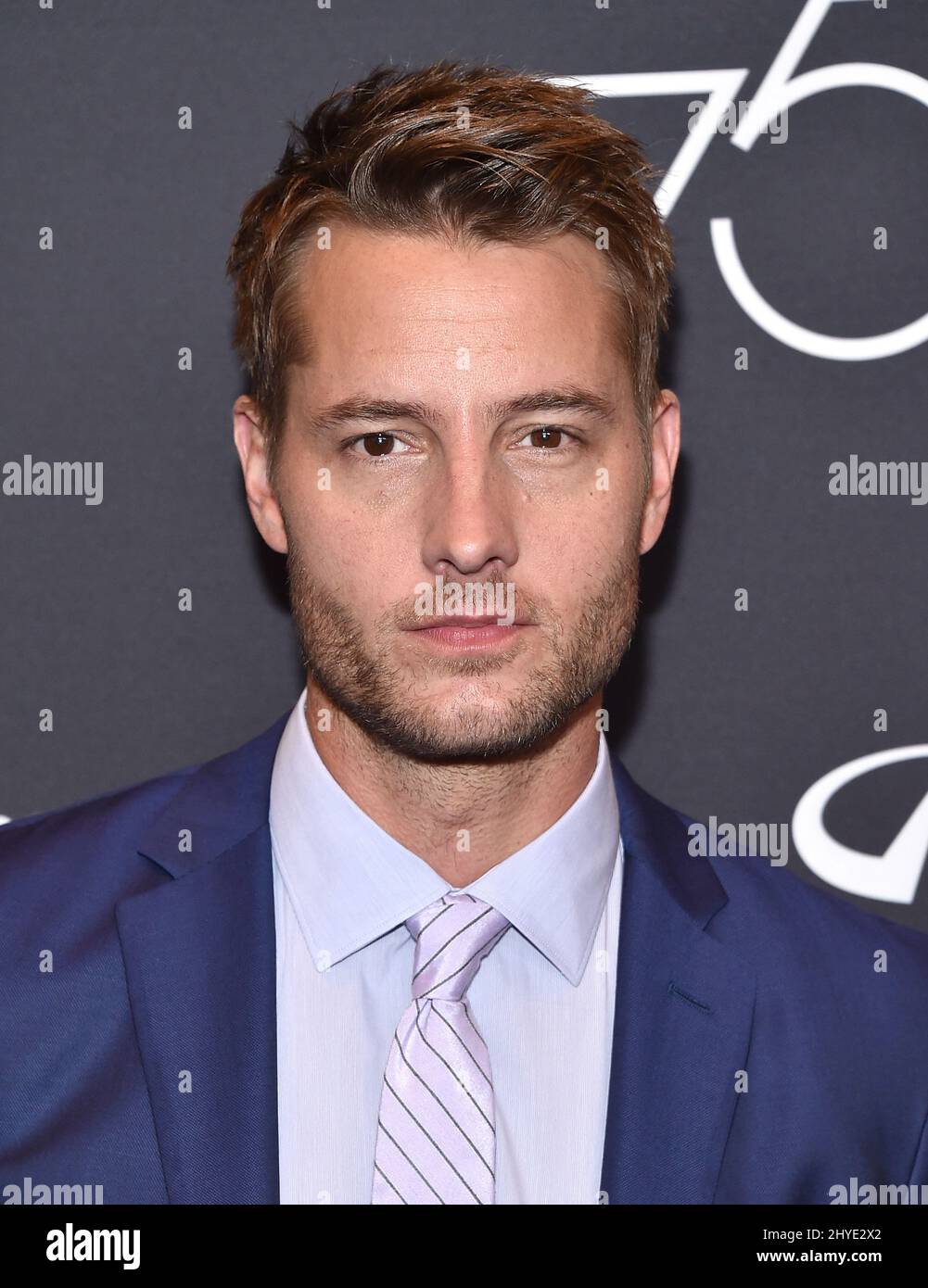 Justin Hartley attending the Hollywood Foreign Press Association (HFPA ...