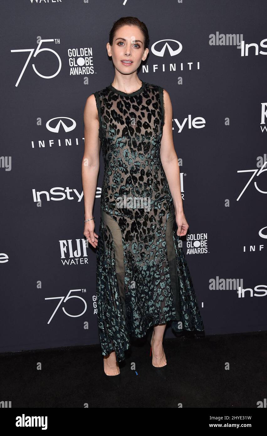 Alison Brie attending the Hollywood Foreign Press Association (HFPA ... Alison Brie attending the Hollywood Foreign Press Association (HFPA ...