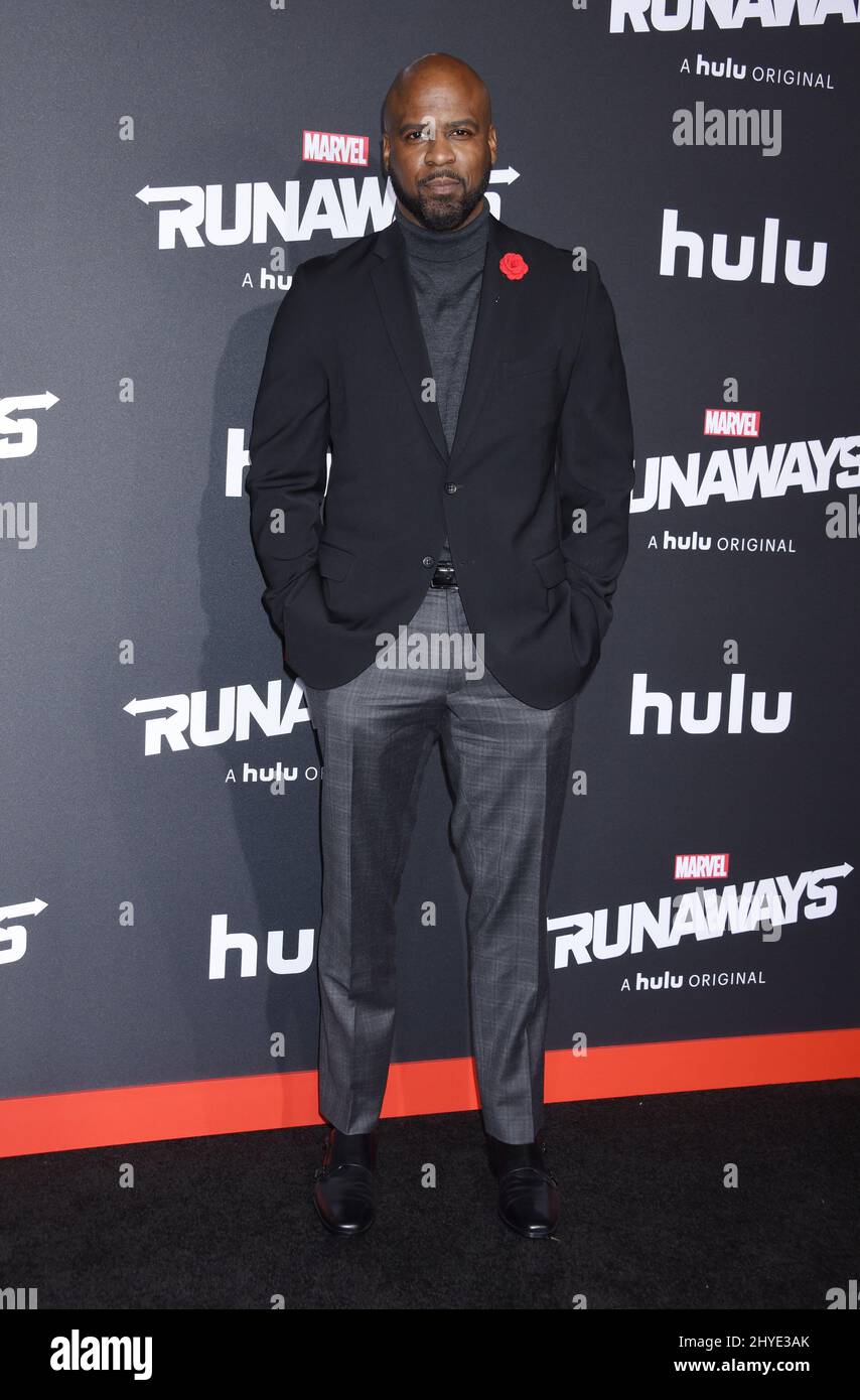 Ryan Sands attending Marvel's "Runaways" Premiere Event held in Los Angeles, USA Stock Photo - Alamy