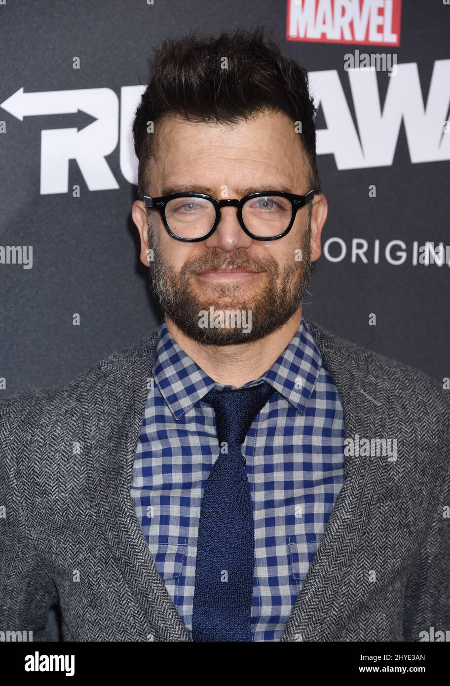 Kevin Weisman attending Marvel's "Runaways" Premiere Event held in Los ...