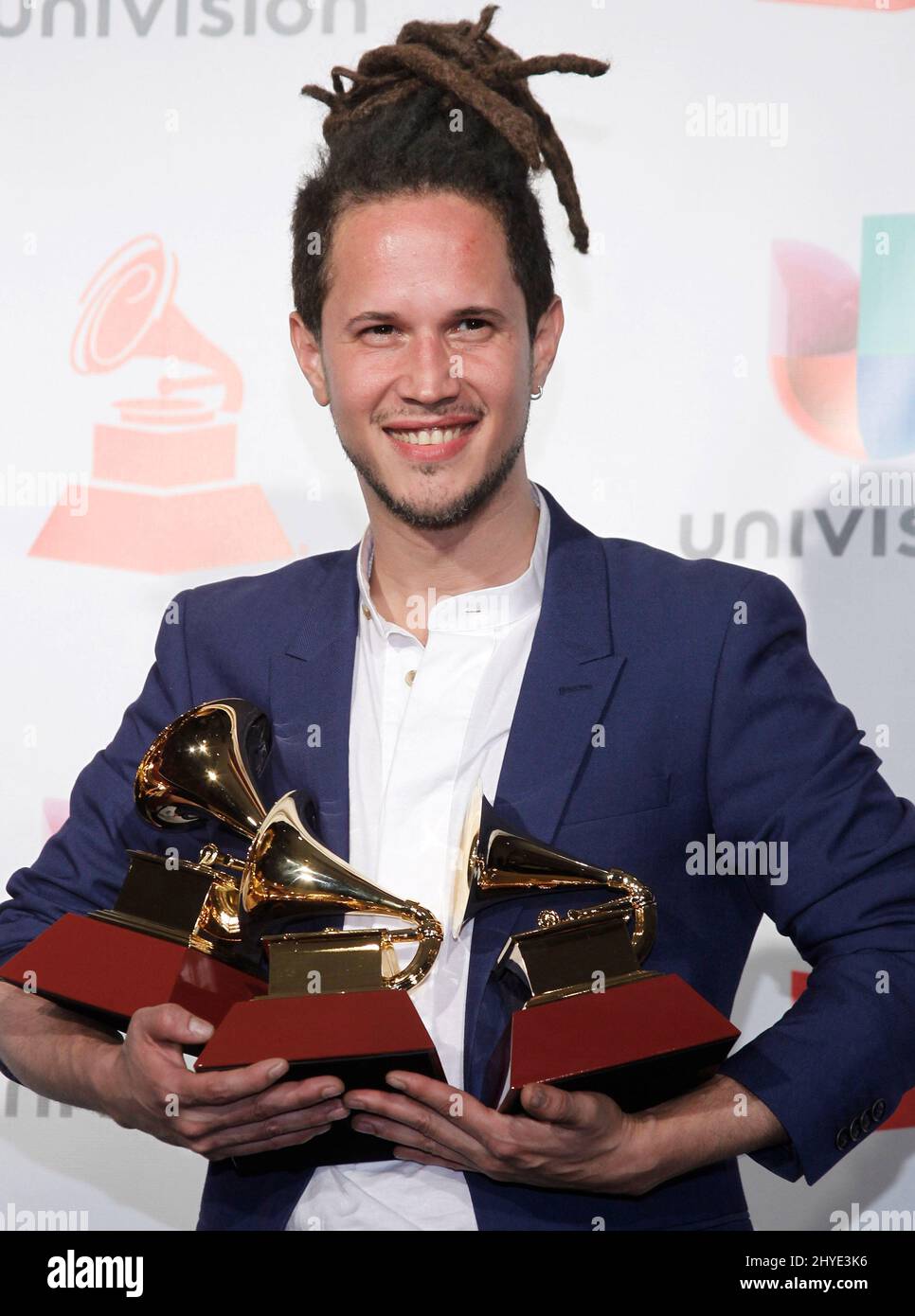 Vicente Garc­a in the press room at the 18th Annual Latin Grammy Awards ...