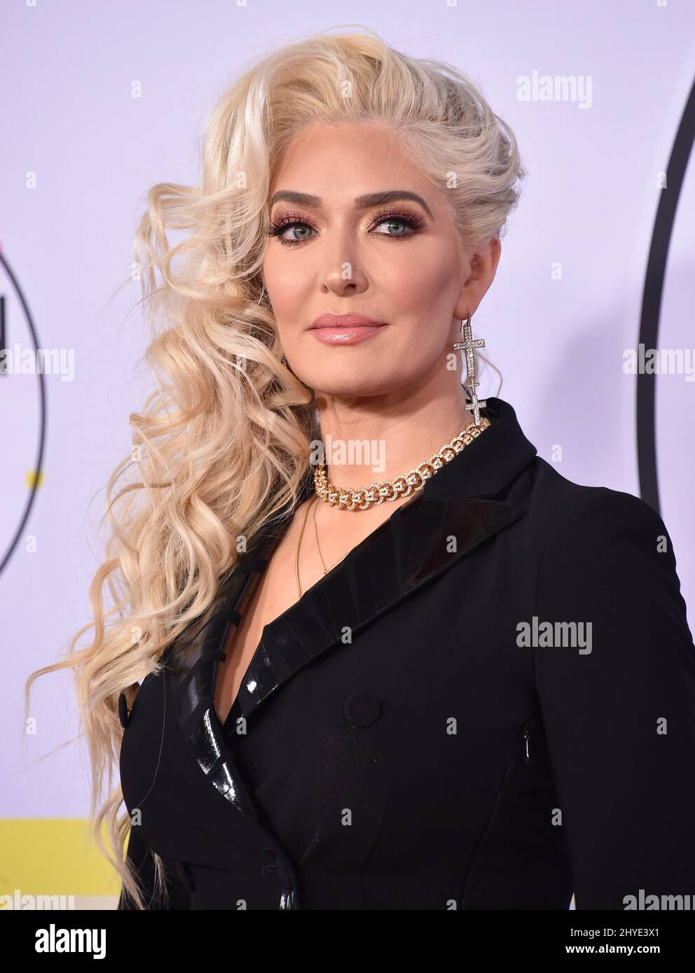 Erika Jayne at the 2017 American Music Awards held at the Microsoft ...