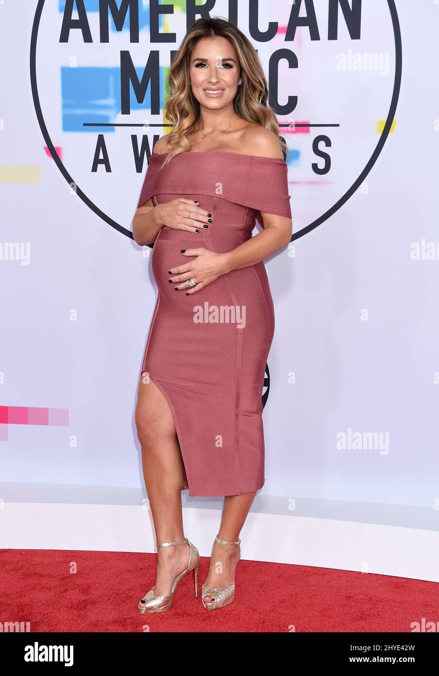 Jessie James Decker at the 2017 American Music Awards held at the ...