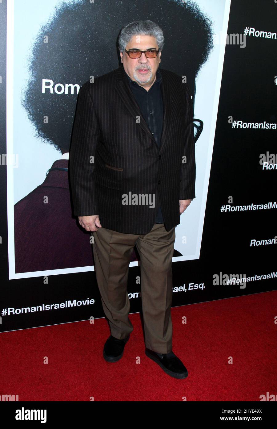 Vincent Pastore attending the Roman J. Israel, Esq. screening in New ...