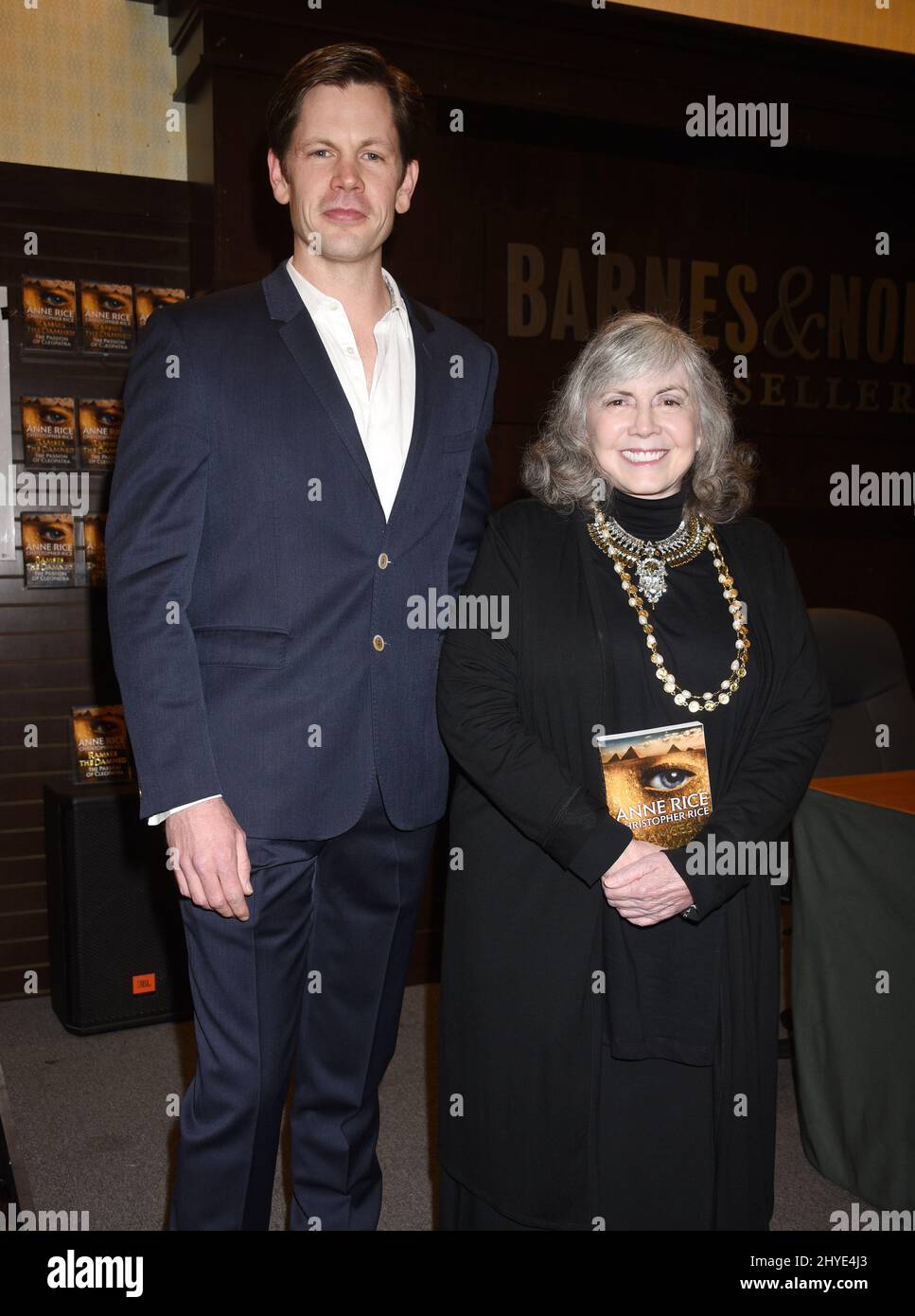 Christopher Rice and Anne Rice at the Anne Rice and Christopher Rice ...
