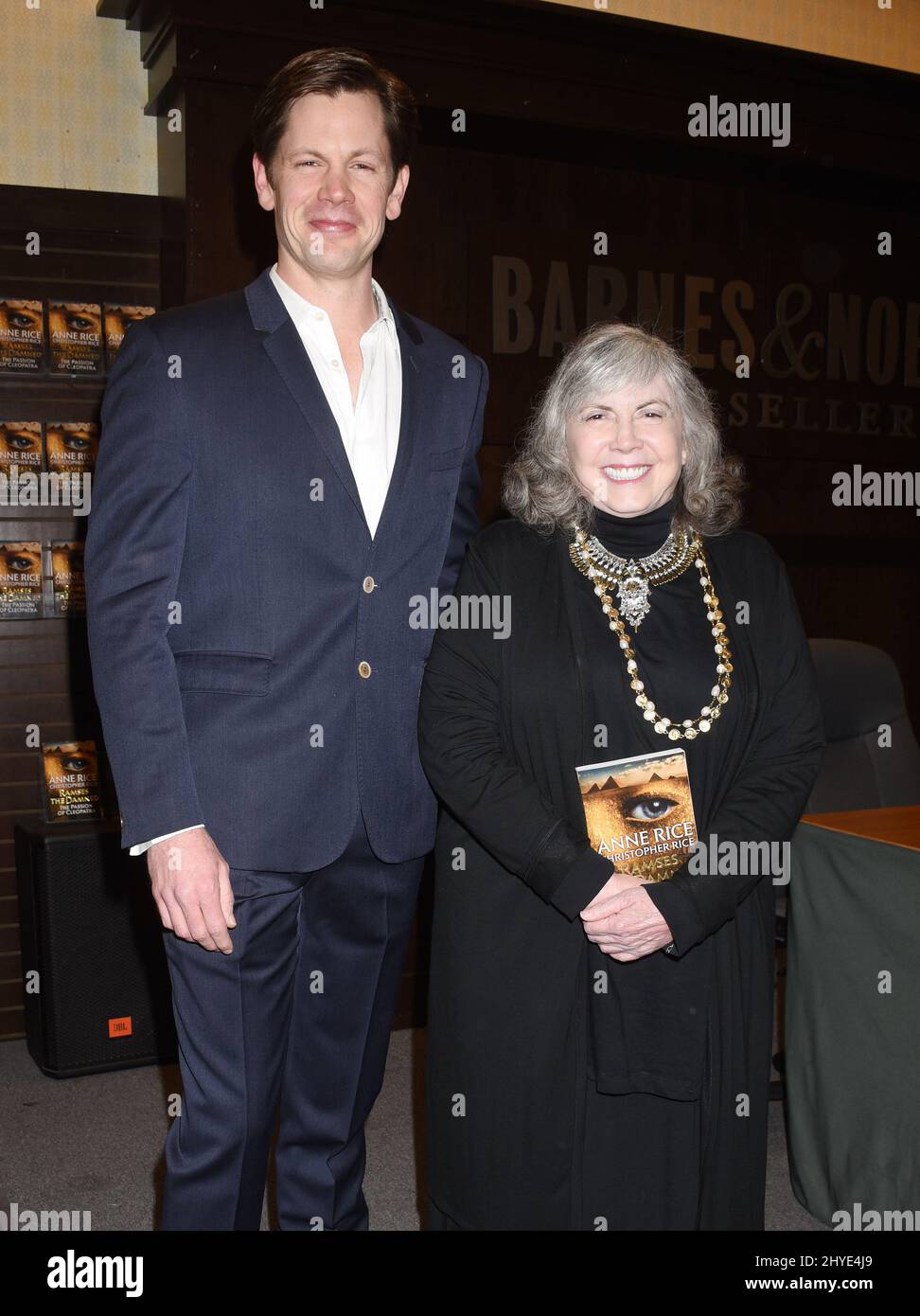 Christopher Rice and Anne Rice at the Anne Rice and Christopher Rice ...