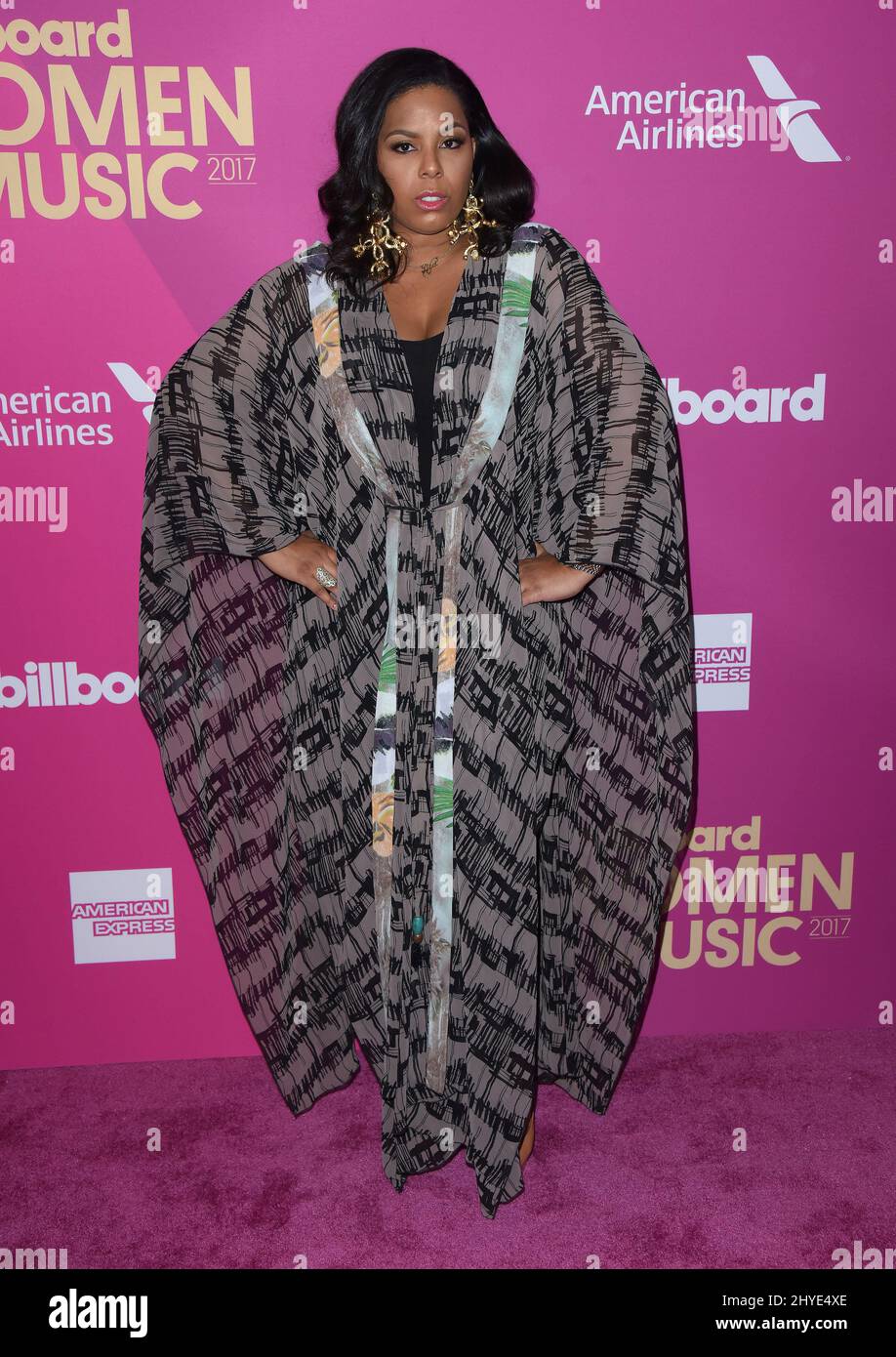 Dia Simms attending the Billboard Women in Music 2017 event at the Ray ...