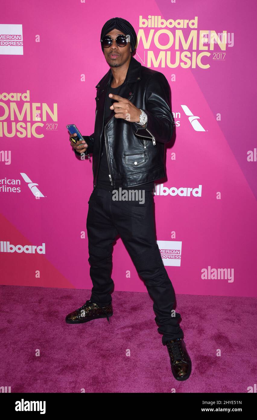 Nick Cannon attending the Billboard Women in Music 2017 event at the ...