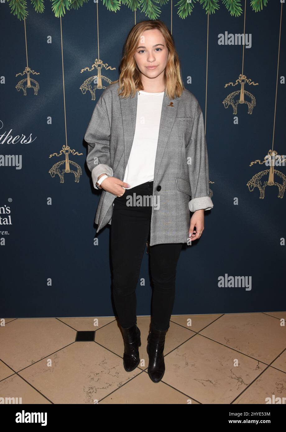 Cailee Rae attending the Brooks Brothers and St. Jude Annual Holiday ...