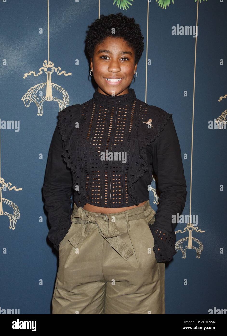 Lyric Ross attending the Brooks Brothers and St. Jude Annual Holiday ...