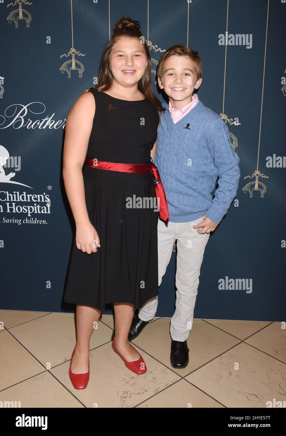 Mackenzie Hancsicsak and Parker Bates attending the Brooks Brothers and ...