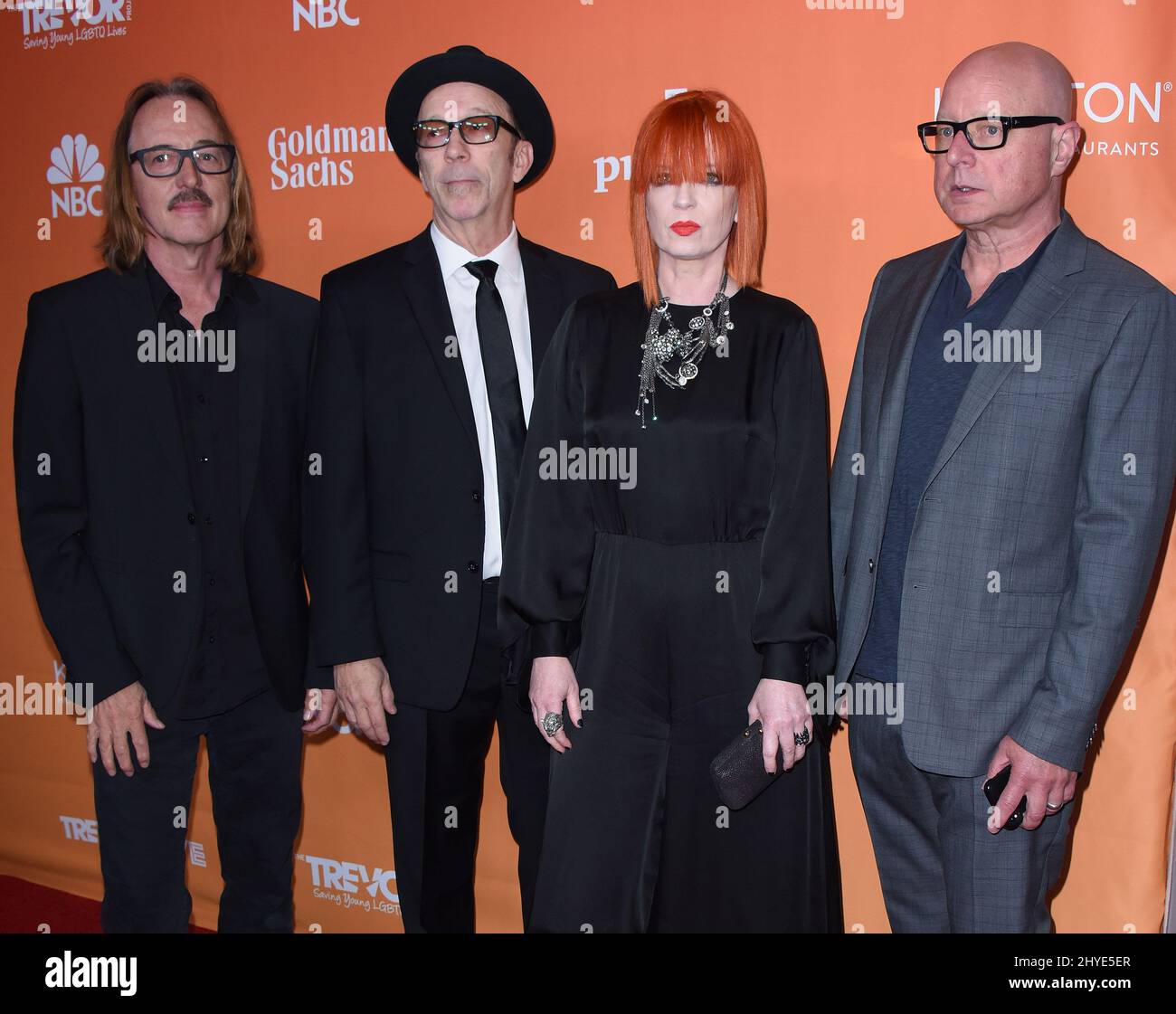 Garbage at the TrevorLIVE Los Angeles Gala 2017 event at Beverly Hilton ...