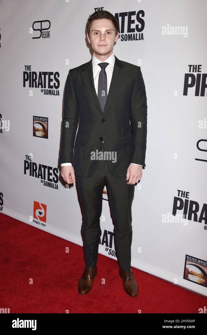 Evan Peters arriving for the Premiere Of Front Row Filmed Entertainment ...