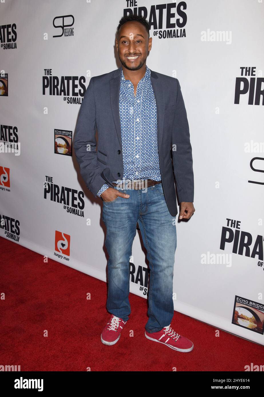 Hakeem Shady Mohamed arriving for the Premiere Of Front Row Filmed ...