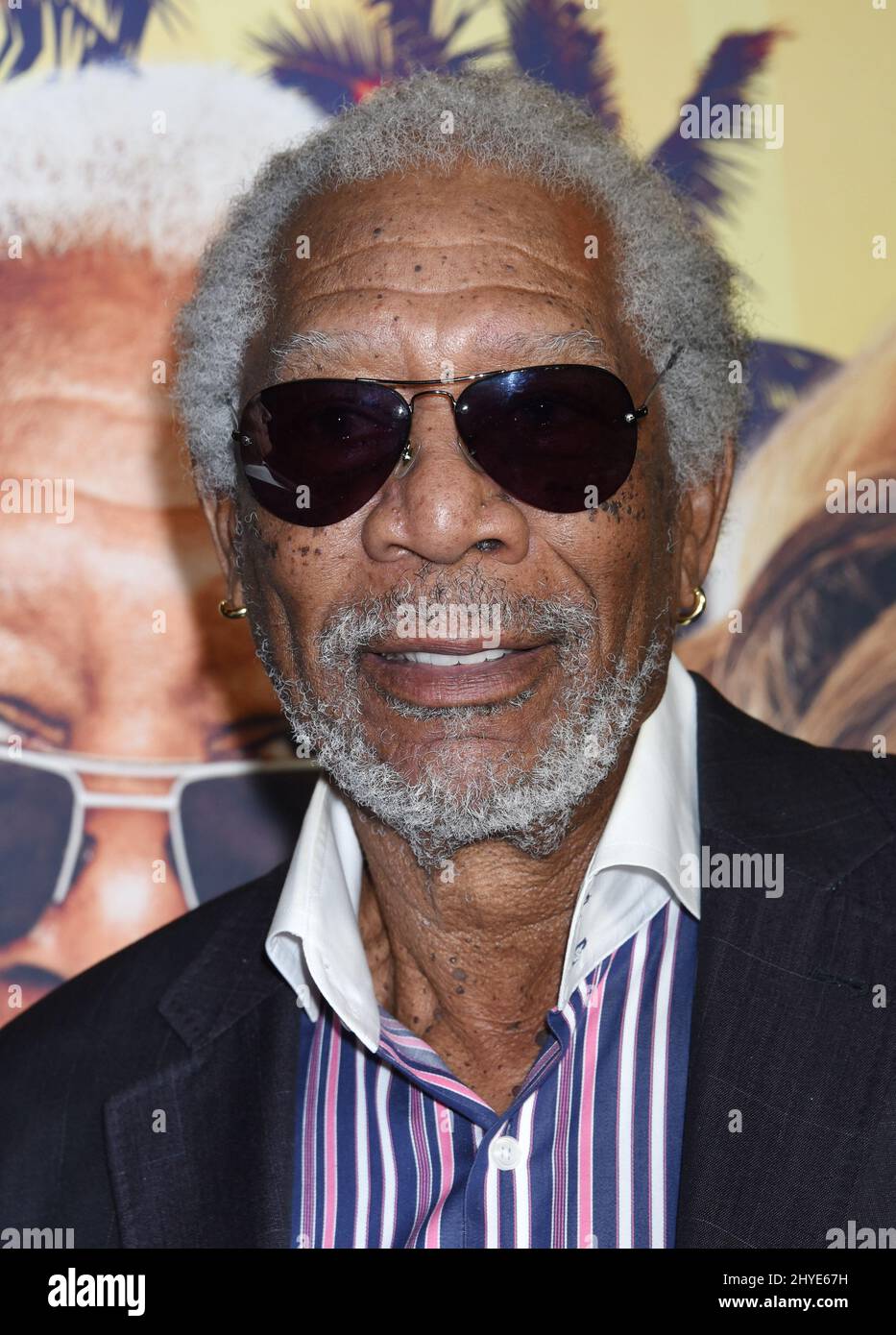 Morgan Freeman attending premiere of Just Getting Started in Los ...