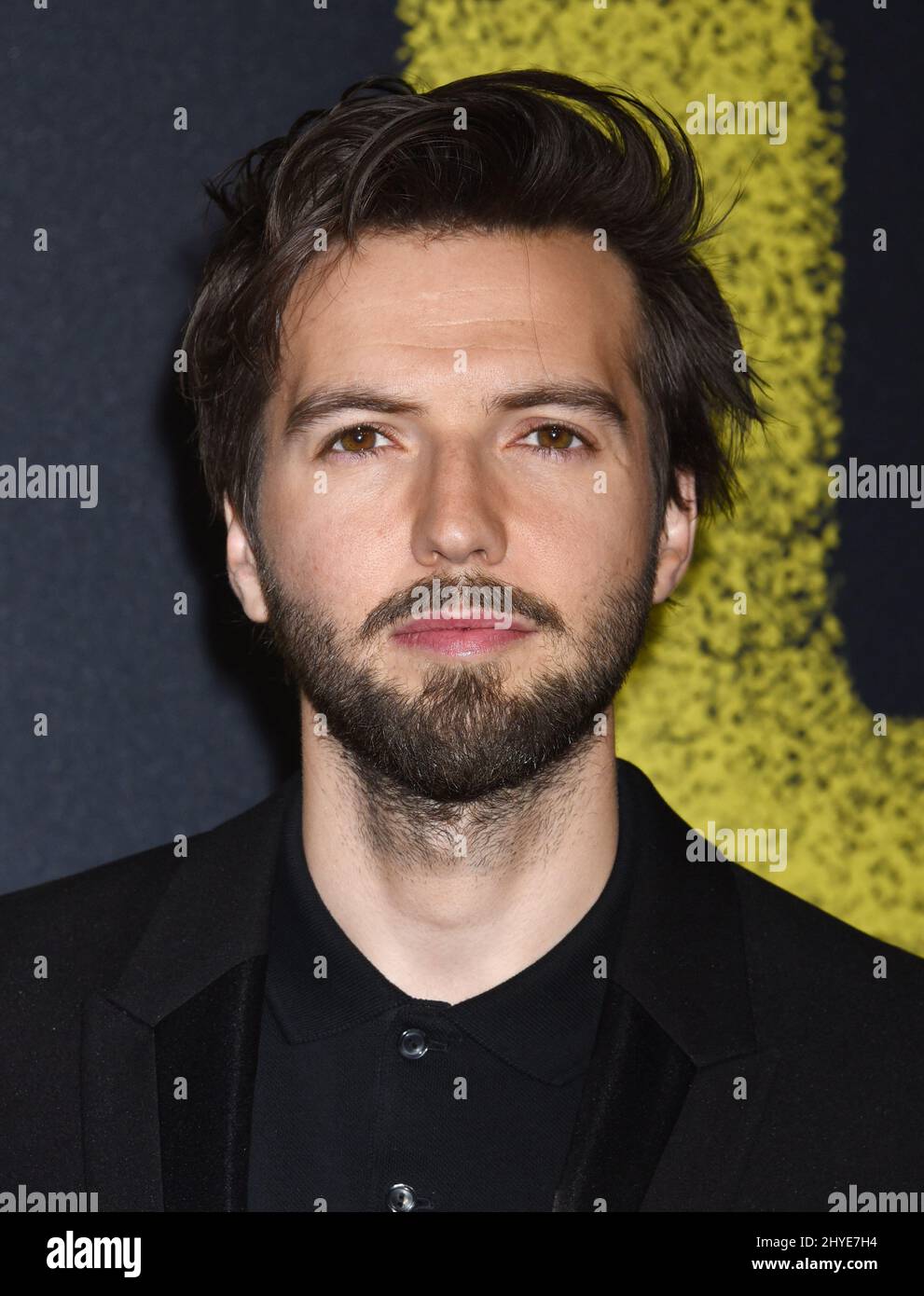 Guy Burnet attending the Pitch Perfect 3 World Premiere in Los Angeles ...