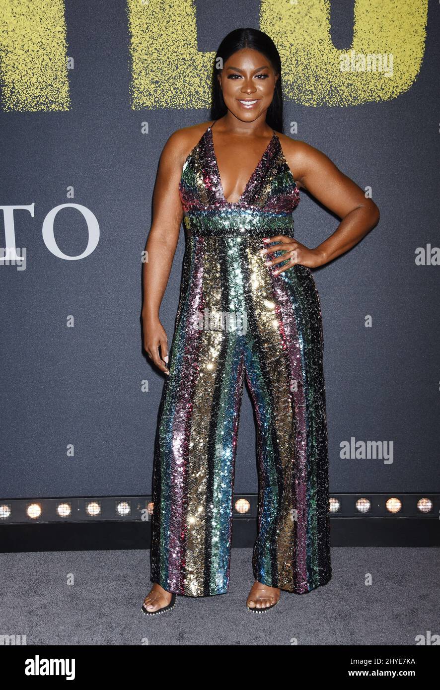 Ester Dean attending the Pitch Perfect 3 World Premiere in Los Angeles ...