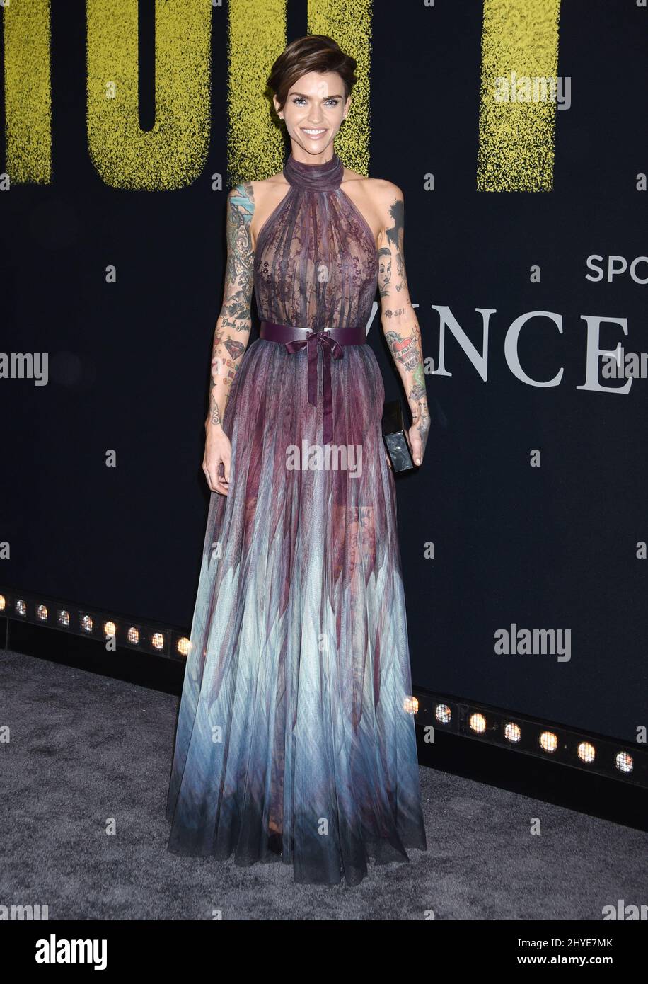 Ruby Rose attending the Pitch Perfect 3 World Premiere in Los Angeles ...