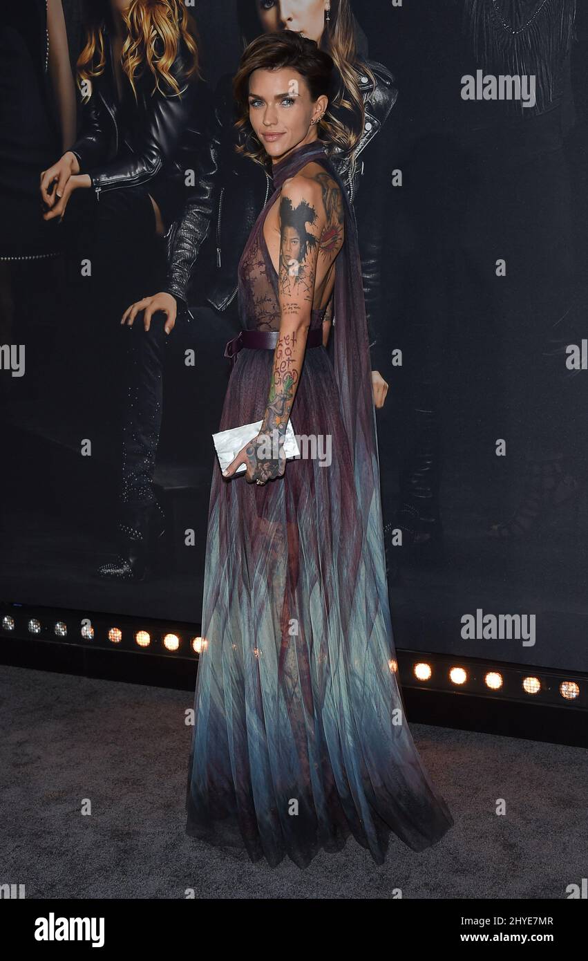 Ruby Rose attending the Pitch Perfect 3 World Premiere in Los Angeles ...