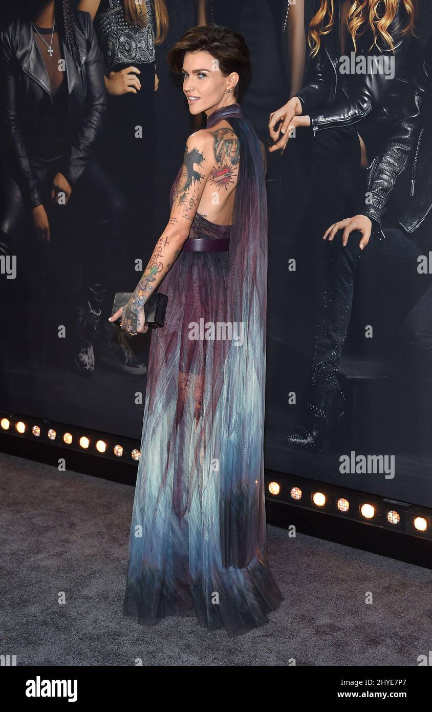 Ruby Rose attending the Pitch Perfect 3 World Premiere in Los Angeles ...
