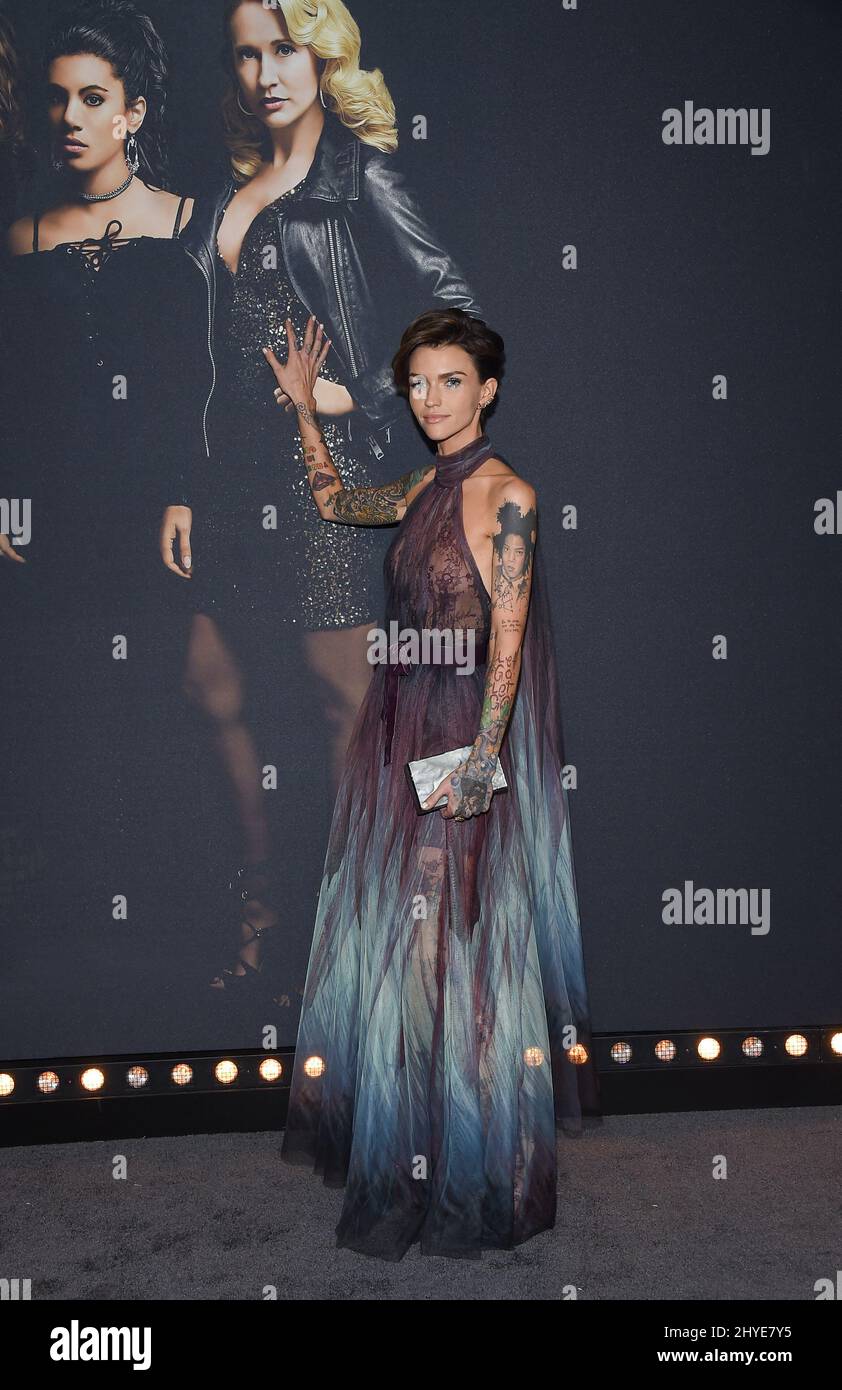Ruby Rose attending the Pitch Perfect 3 World Premiere in Los Angeles ...