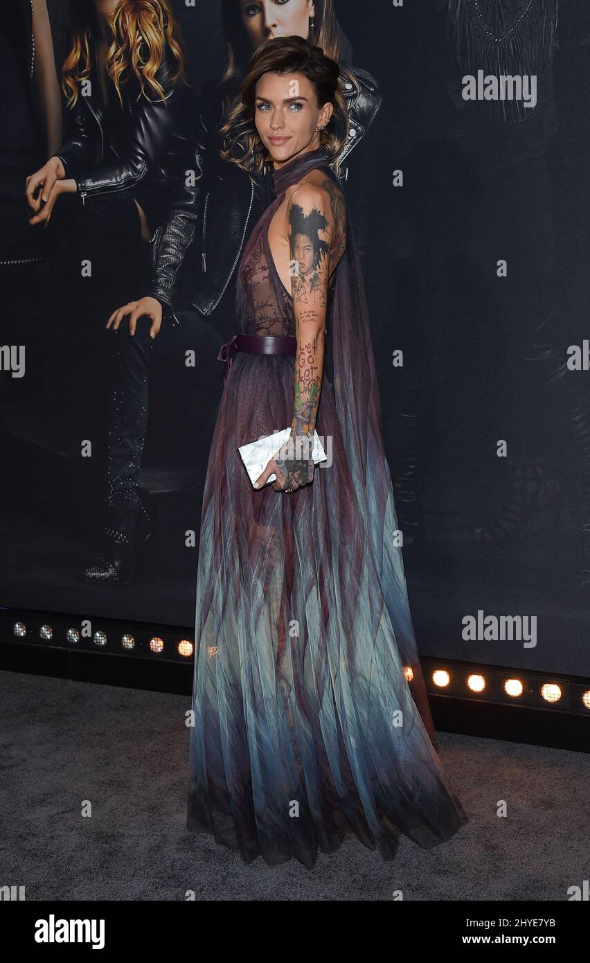 Ruby Rose attending the Pitch Perfect 3 World Premiere in Los Angeles ...