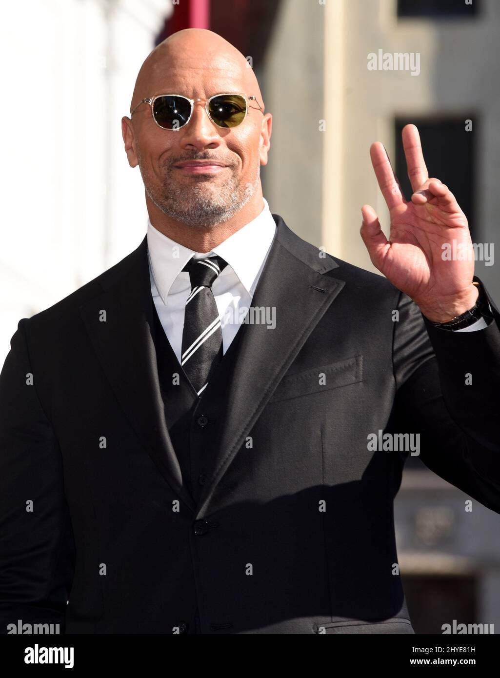 Dwayne Johnson at the Dwayne Johnson star ceremony on the Hollywood ...