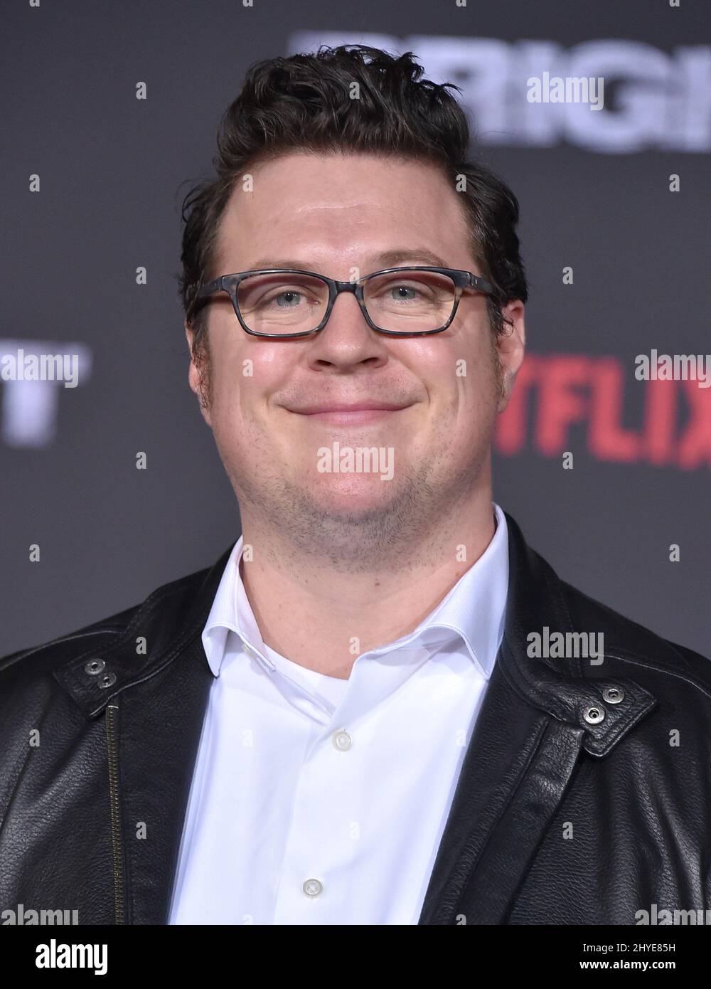Cameron Britton at the U.S. premiere of "Bright" held at the Regency ...