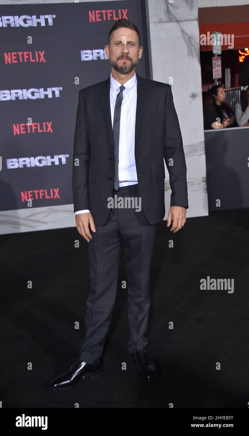 David Ayer at the U.S. premiere of "Bright" held at the Regency Village ...