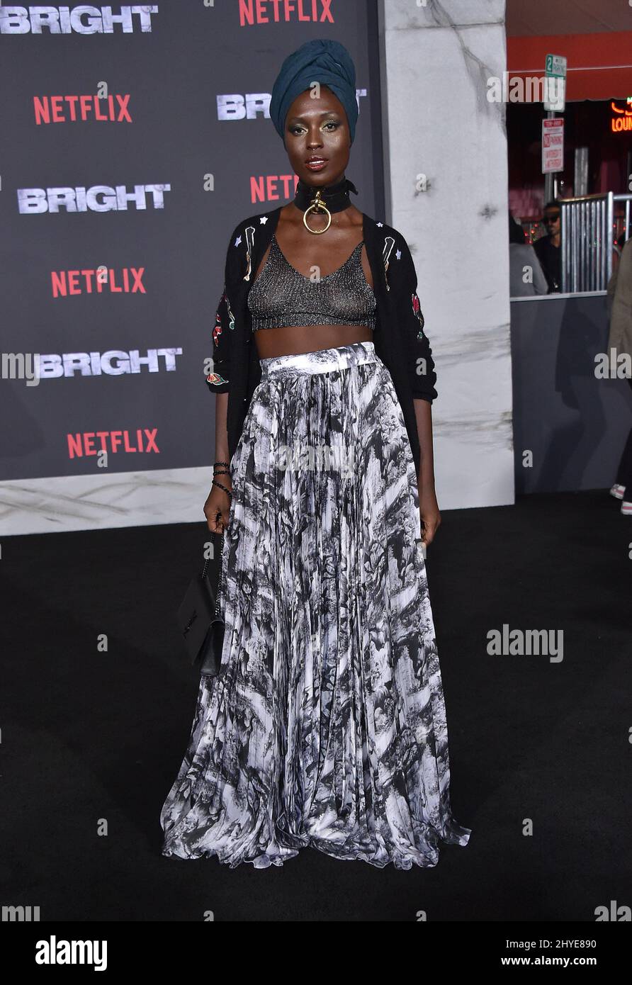 Jodie Turner Smith at the U.S. premiere of "Bright" held at the Regency ...