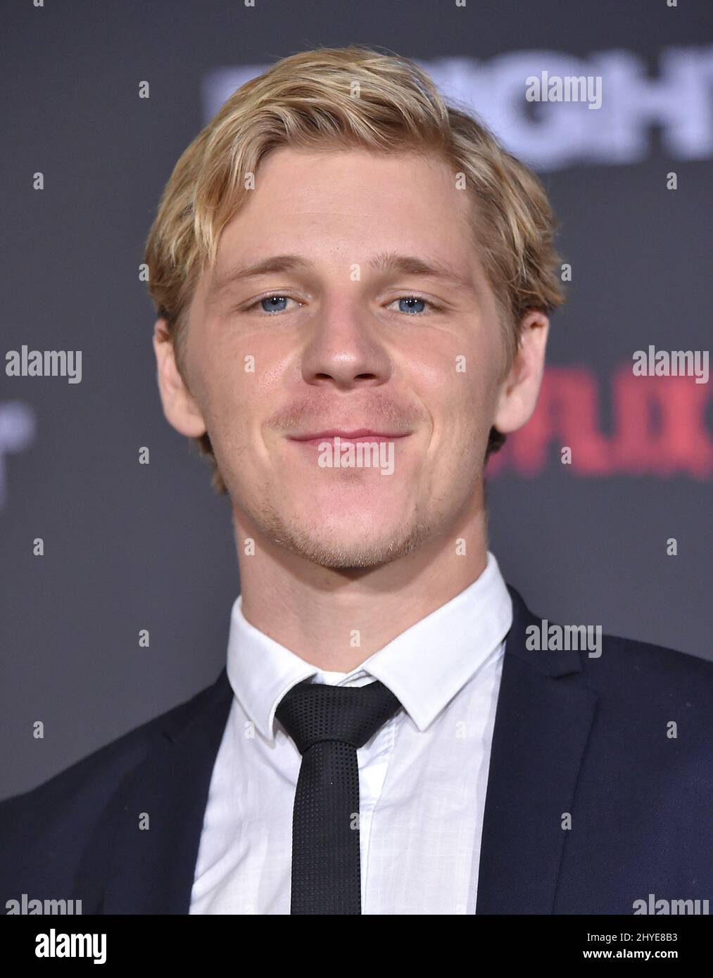 Daniel Webber at the U.S. premiere of "Bright" held at the Regency ...
