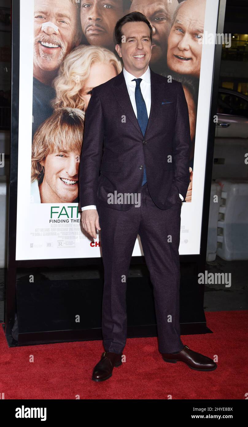 Ed Helms at "Father Figures" world premiere held at the TCL Chinese ...