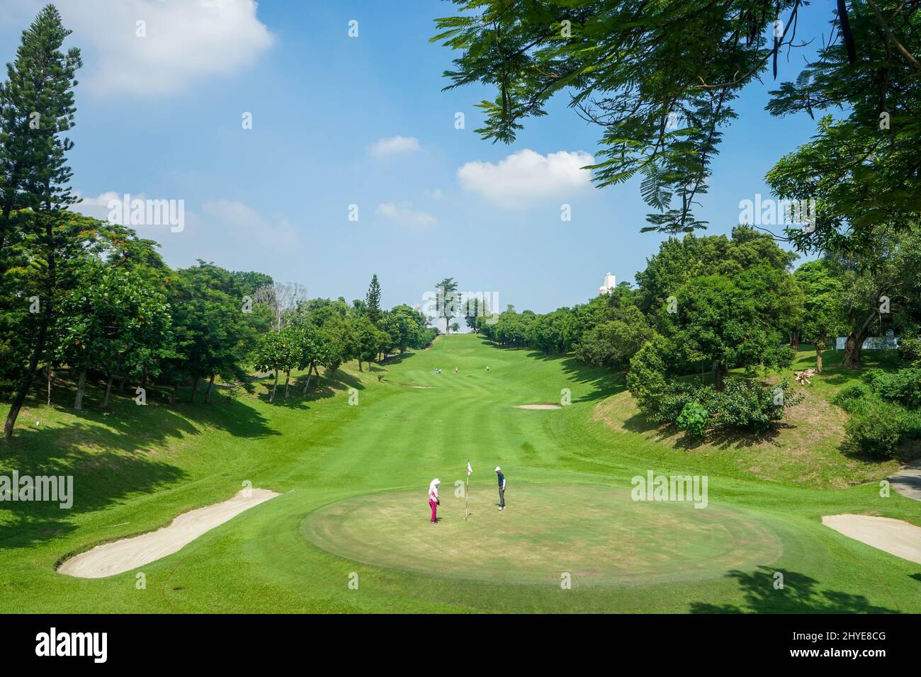 A golf course is the grounds where the sport of golf is played. There ...
