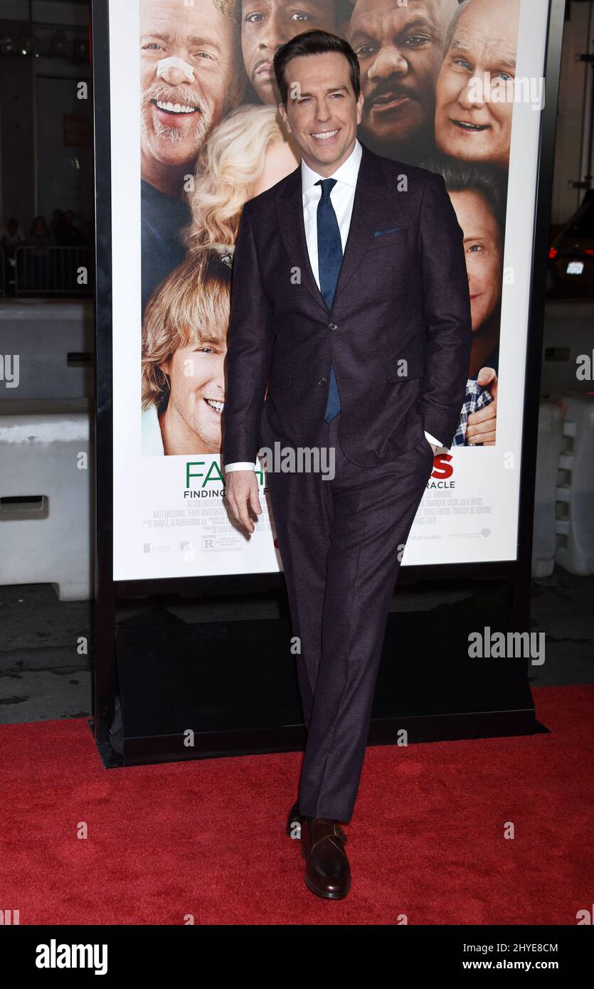 Ed Helms at "Father Figures" world premiere held at the TCL Chinese ...